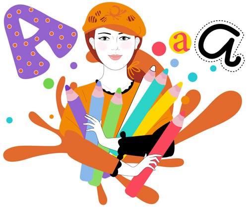 Dibujos para colorear con la letra A! – Arteliro